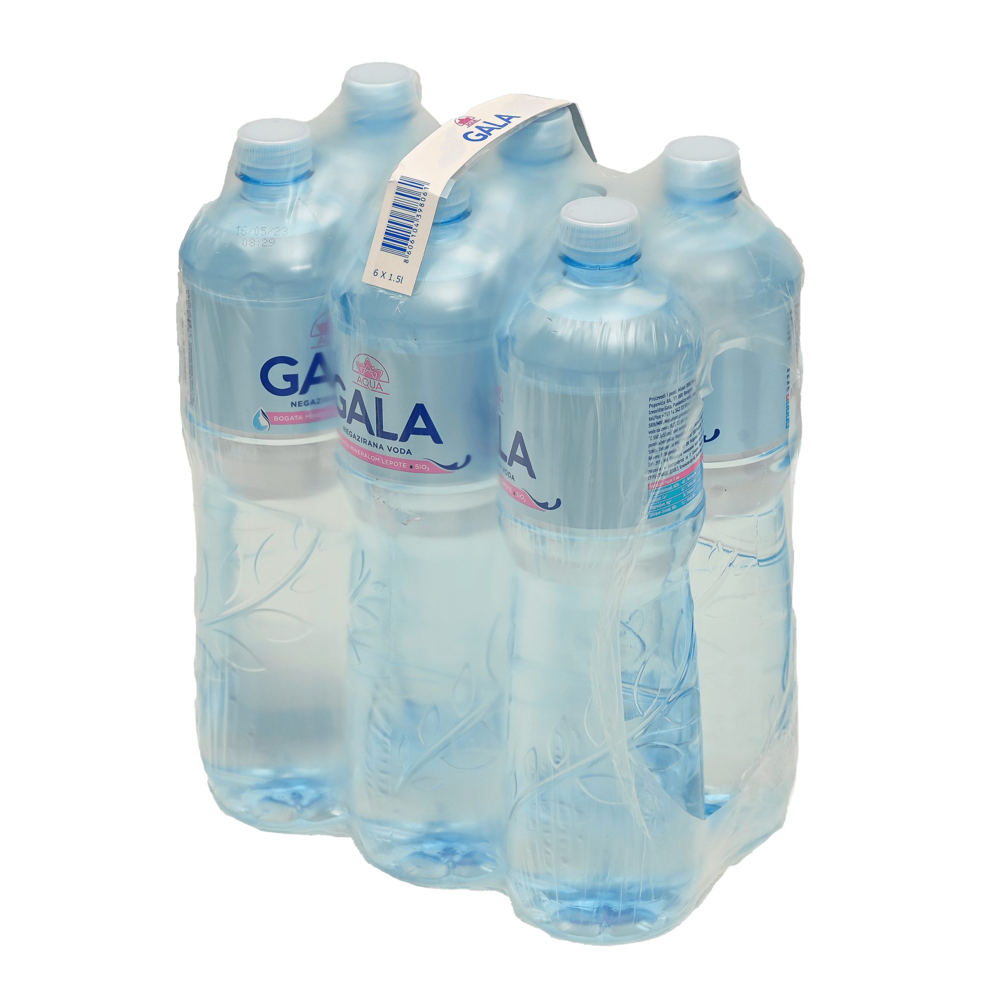 Aqua Gala Water Non-carbonated 1.5l 6 Pcs - Aqua Gala